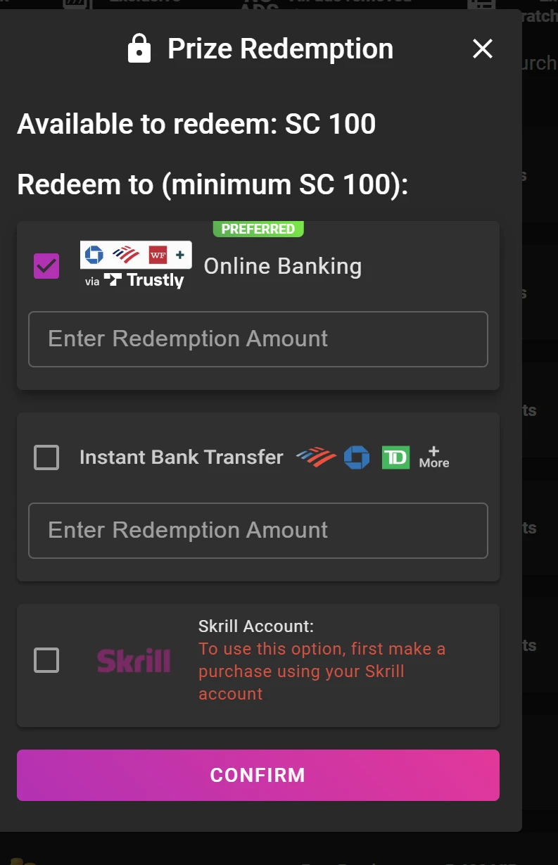 Where can I find my bank account details from my redemption ...